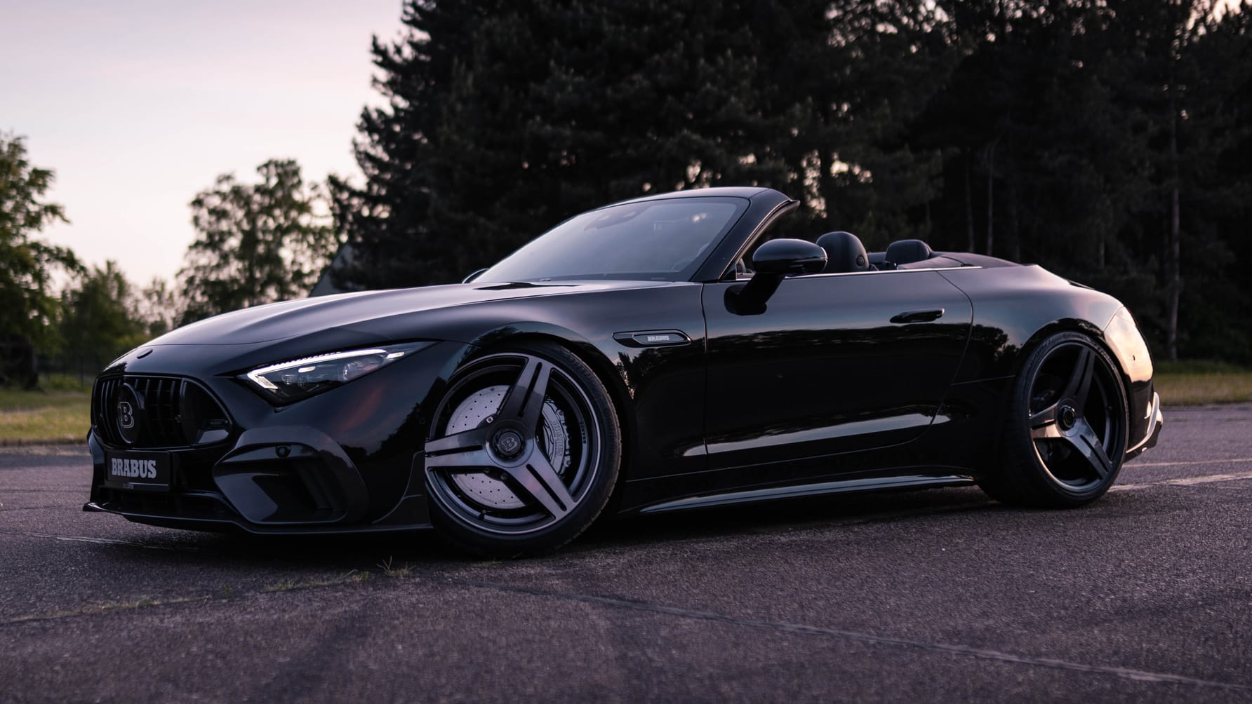 Brabus is bringing back three-spoke wheels with this modified 740bhp Merc SL63 | Top Gear